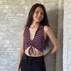Backless Tied Top Summer Top Halter Top PDF Sewing Pattern Women's ...
