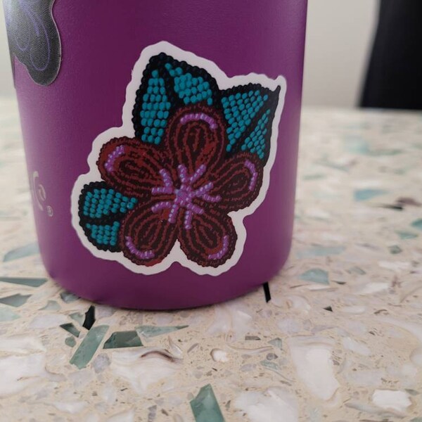 Small Maktaq and Ulu Sticker, Vinyl Sticker, Native Sticker, Indigenous ...