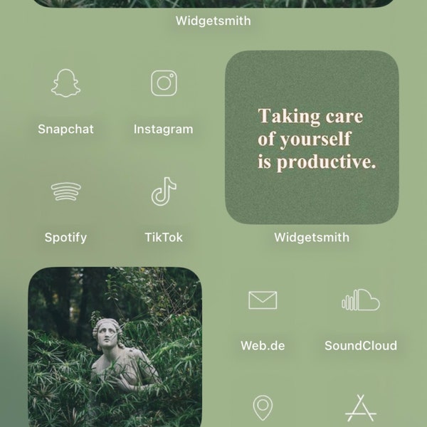 Transparent App Icons for Ios 17,18 & Ios 26, Minimalist App Icons ...