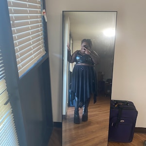 Black PVC Gothic Ruffle Wrap Shrug Goth Corset Accessory - Etsy UK