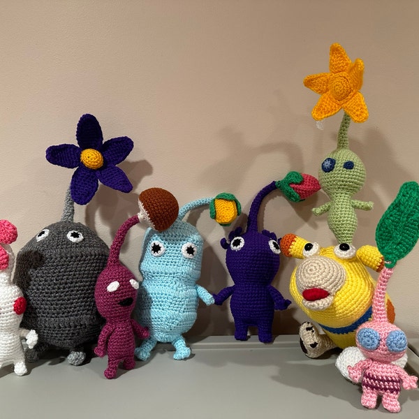 Pikmin + Oatchi Crochet Pattern Pack (9 Patterns in One Pack!) - Etsy