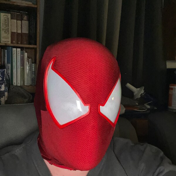 Amazing Spiderman 2 Cosplay Mask With Faceshell and Lenses Amazing ...