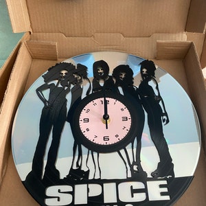 ROCK ROCK 80'S Vinyl Record Clock - Etsy