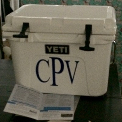 Cooler Decal, Cooler Stickers, Monogram Decal for Cooler, Personalized ...