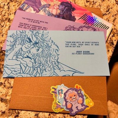 Farli and Asha Stickers Ice Planet Barbarians - Etsy