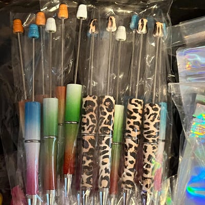 Pen Display Stand /clear Acrylic Stand / Easy to Transport / Bead Stand ...