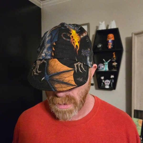 Size 7 Popcorn Welding Cap Custom Cotton Welders Hat Beanie Reversible ...