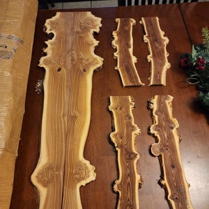 Rustic Style Tapered Wooden Legs for Furniture, Wonderful Patterned ...