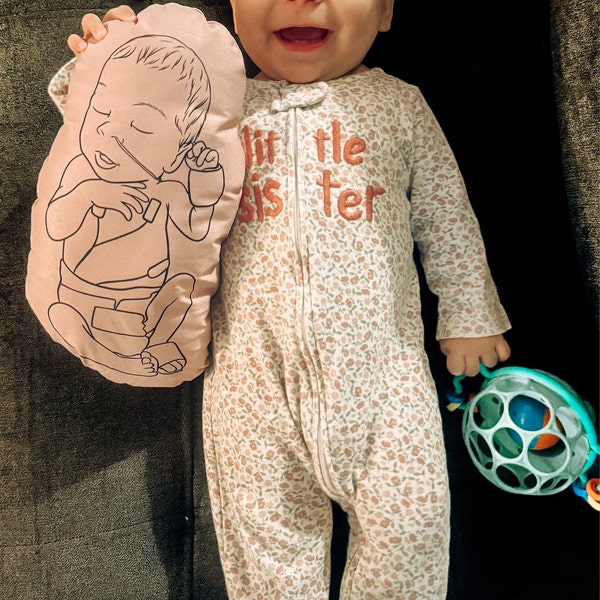 Customized Life-size Newborn Baby Pillow Birth Gift Keepsake - Etsy