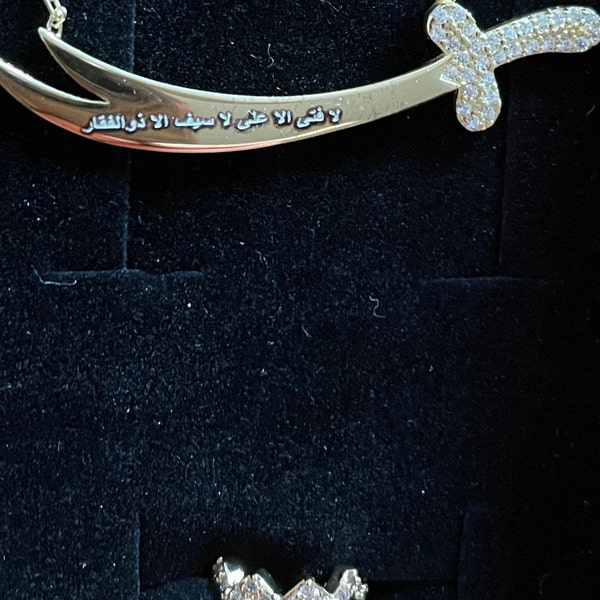 Silver Circassian Flag Necklace, Flag of Adygea Necklace, Circassian ...