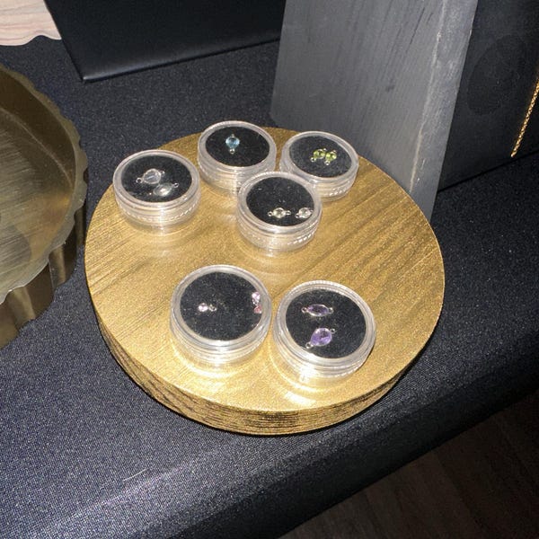 Rustic White Washed Wood Riser, Small Tiered Tray Riser, Farmhouse ...