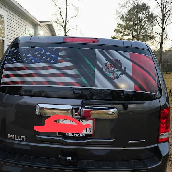 American Flag Rocker Panel Graphic Decal Vinyl Wrap Kit for Trucks ...