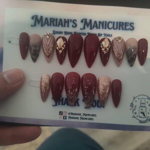 1776 Press on Nails | 4th of July Nails | USA Flag Independence Day ...