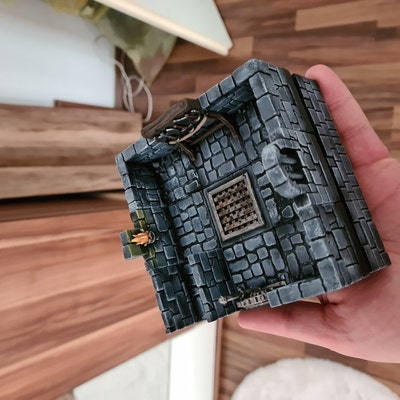 Elf Mage Miniature Wizard Mini Sorcerer Dungeons and Dragons - Etsy