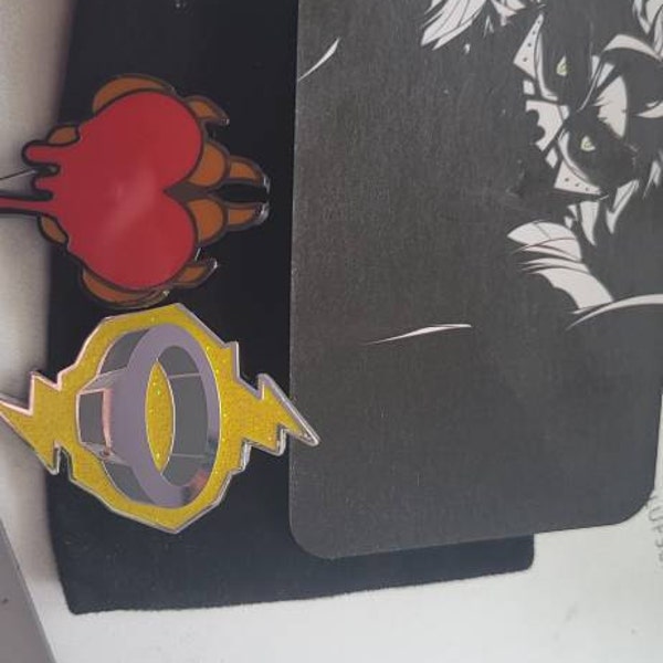 Hard Enamel Pin - Ren Heart - Etsy