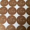 Circular 37mm Stickers, A4 Sheets, Matte Finish, Logo Stickers ...