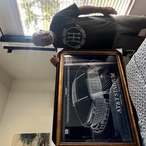 Pittsburgh Steelers Heinz Field Stadium Blueprint Football Print - Etsy