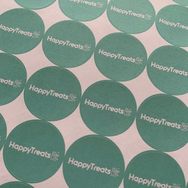 Custom Circle Stickers, 37mm Round Stickers, Sticker Sheets, Logo ...