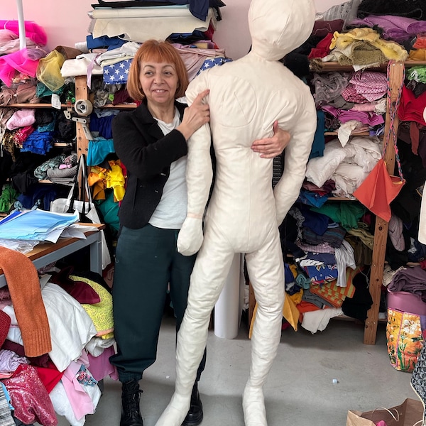 Plush Male HUMAN SIZE Doll Body PDF Pattern + Detailed Instructions ...