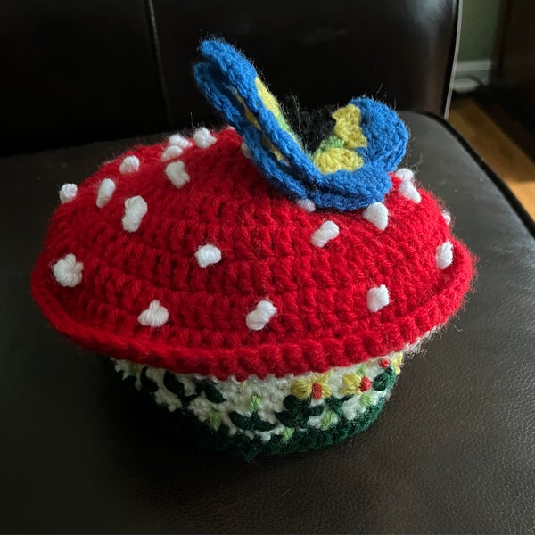CROCHET PATTERN - Toadstool Hat Pattern for Baby, Toddler, Child, Adult ...