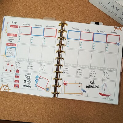 196 THIS MONTH Script Planner Stickers Handlettered by Hancanplan - Etsy