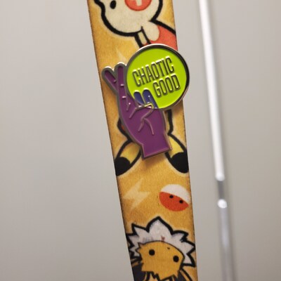 Chaotic Good RPG Alignment 1.25 Enamel Pin - Etsy