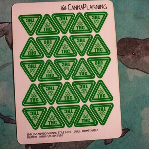 Self Care Marijuana Sticker Weekly Mini Kit RETIRING DESIGN | Etsy