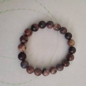 Azumar Genuine Bracelet 7 Inches 12mm Round Beads - Etsy