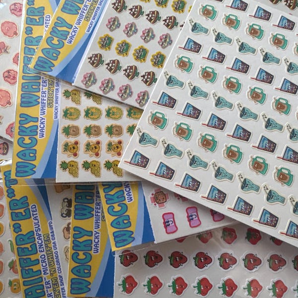 24 Pack Wacky Whiffer er MATTE MICROENCAPSULATED Scratch and Sniff ...