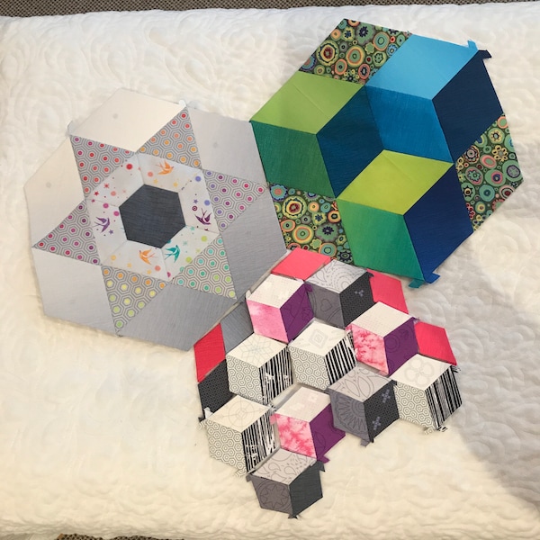 Kismet Kiss Quilt - PDF Patchwork Quilt Pattern - Hand Piecing - Etsy