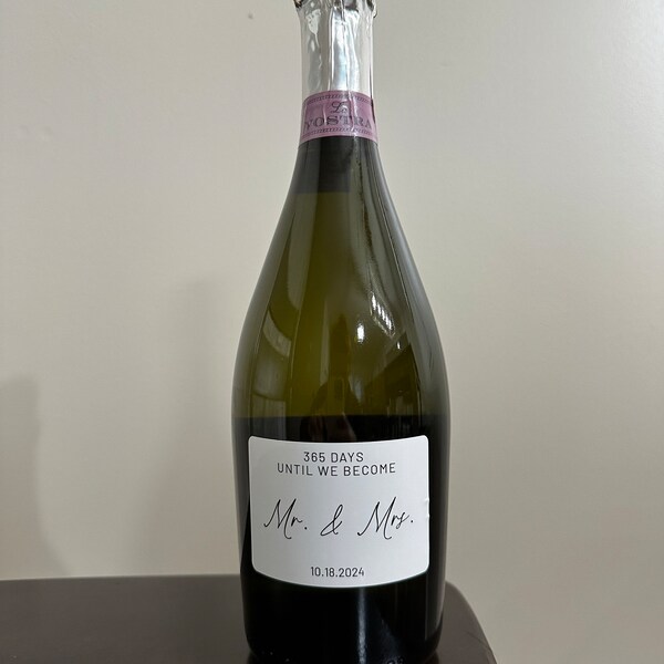 PRINTED Custom Wine Bottle Label, Personalized Wine Label, Your Image ...