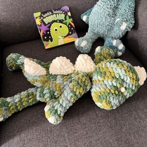Sleepy Snuggle-saurus Rag Doll Crochet PATTERN / Rag Doll - Etsy