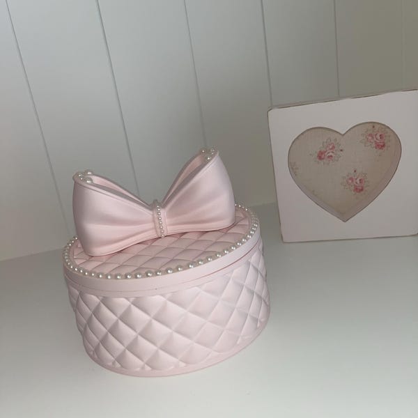 Gold Bow Tray, Jewelry Dish, Bow Ring Holder, Trinket Dishes, Bow Decor ...