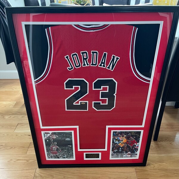 XL Double Matted Custom Framed Jersey Display Case Frame - Matting ...