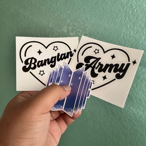 BTS Sticker Sticker for Water Bottle Hope World Decal BTS - Etsy