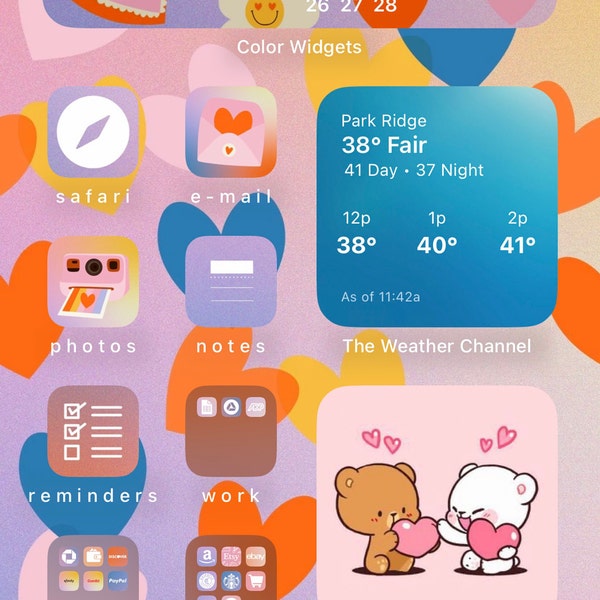 10.000 Pastel Gradient App Icons Pink Aesthetic App Icon, Retro Ios15 ...