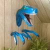 Banshee & Toruk Papercraft AVATAR, 3D Velociraptor, Papercraft Kit ...