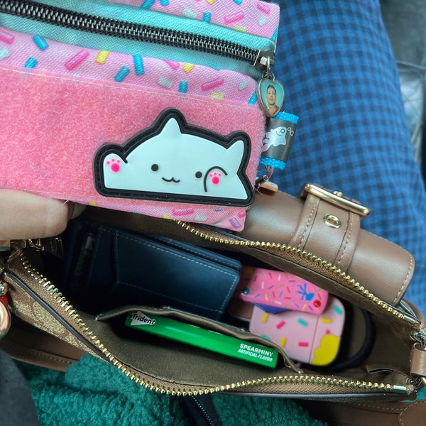 Cute Cat Meme Funny PVC Morale Patch - Etsy