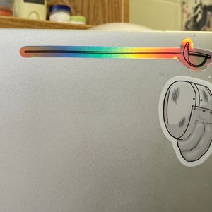 Epee Fencing Blade / Sword Hard Enamel Pin - Etsy