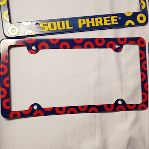 Set Your Soul Phree X 2 Two Phish-inspired License Plate - Etsy