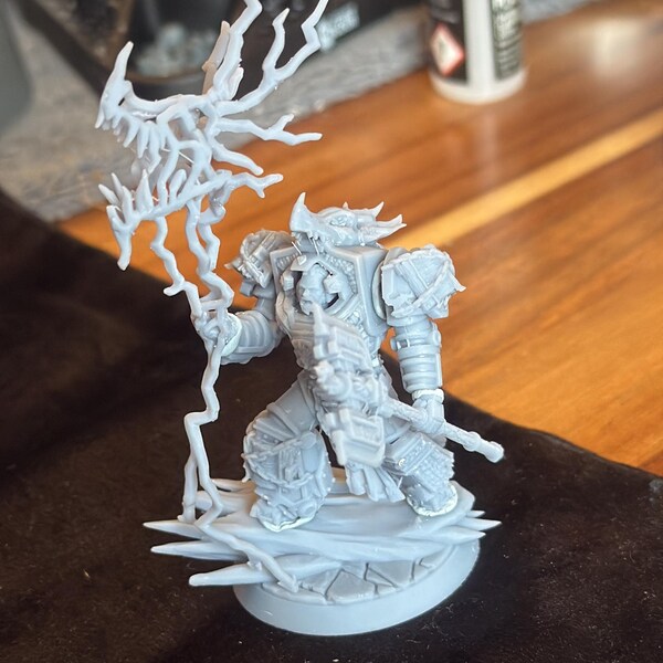 3d Printed Doom Marine Executor Lord by Meshbrain Labs Miniatures ...
