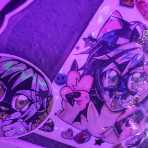 Gothfield Sticker Matte B-GRADE read Desc - Etsy