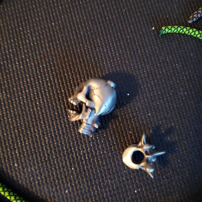 Paracord Bead spine Bone Vertebrae Knife Bead-lanyard Bead-edc Bead ...