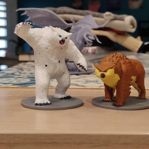 Grick 28mm D&D Cave Monster Miniature Tabletop RPG - Etsy