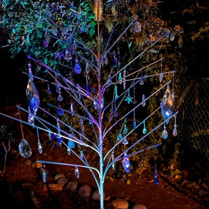 The haint Chaser Glass Bottle Tree by Cubby's - Etsy