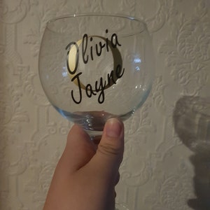 Personalised friends Theme Gin Glass Gift Birthday Hen | Etsy UK