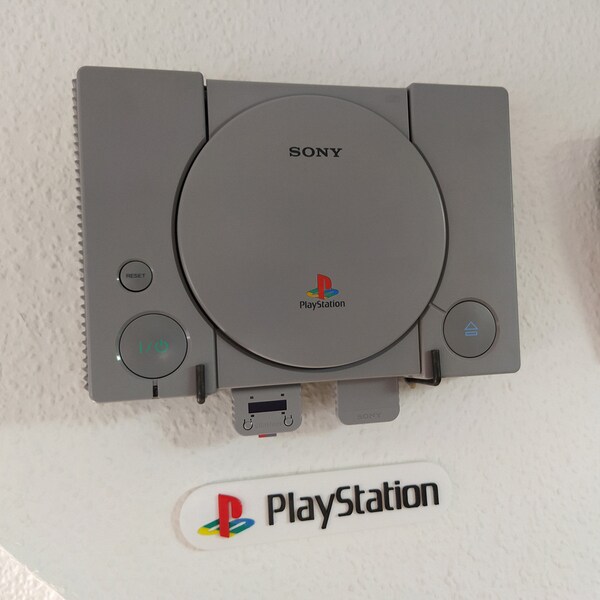 Sony Playstation 3D Fridge Magnet/shelf Display - Retro Video Games PS1 ...