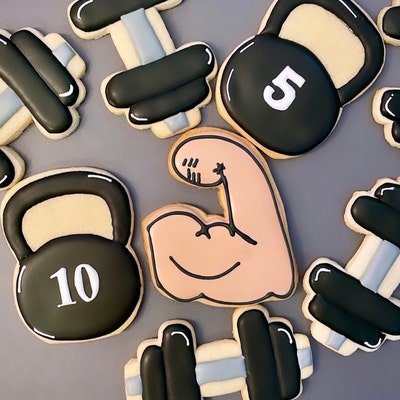 Strong Arm Muscle Bicep Cookie Cutter - Etsy