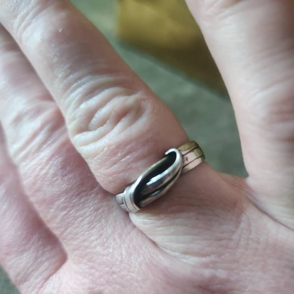 Silver Rowan Ring - Elven Ring Art Nouveau Ring, Boho Ring Vintage Ring ...