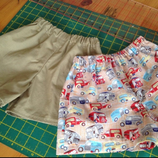 Quick & Easy Baby Boy's Shorts PDF Sewing Pattern. Digital Instant ...